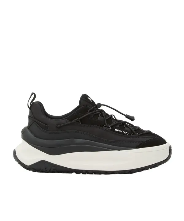 Moon Boot Lace Up Sneakers - Black