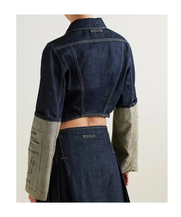 JEAN PAUL GAULTIER Denim Trucker Jacket