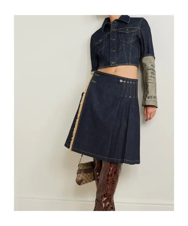 JEAN PAUL GAULTIER Denim Trucker Jacket