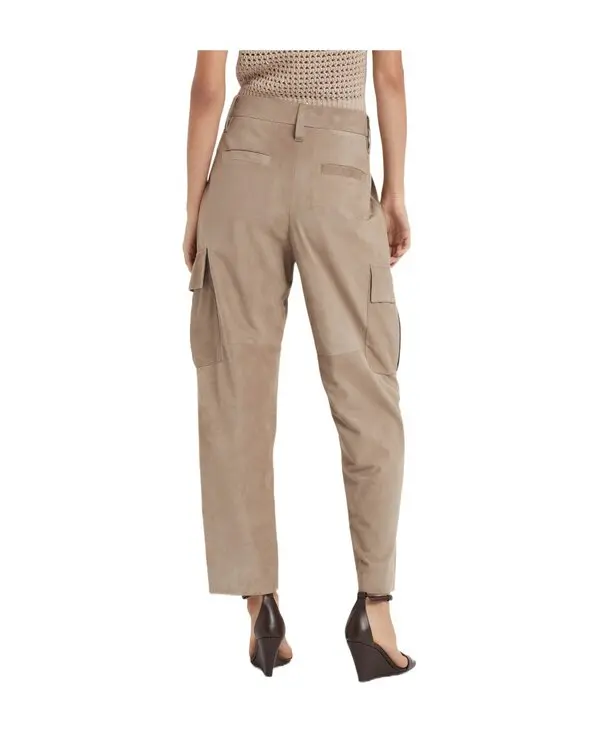 Brunello Cucinelli High-waist Straight-leg Trousers