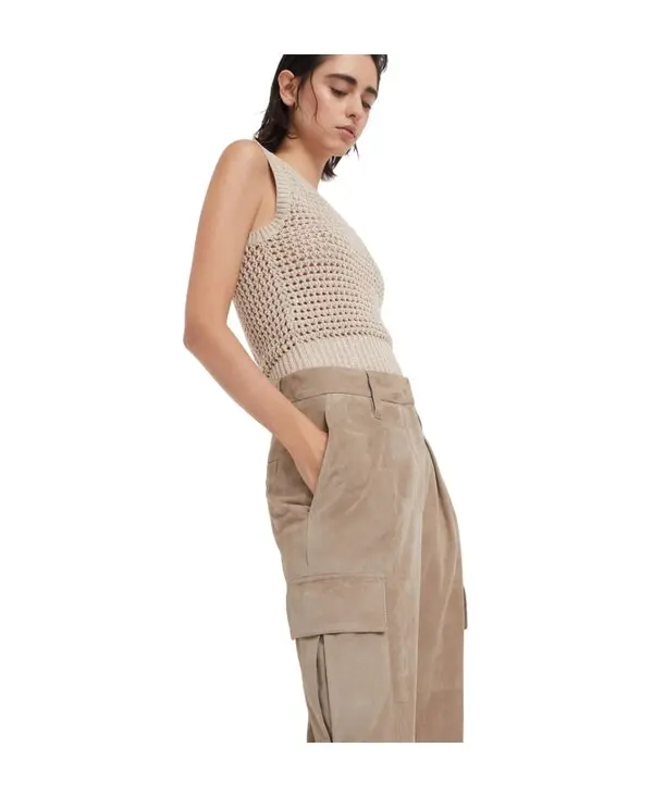 Brunello Cucinelli High-waist Straight-leg Trousers