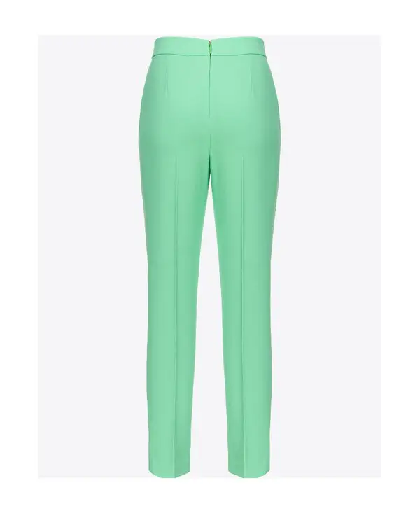 Pinko Concealed Zipped Tapered-leg Trousers