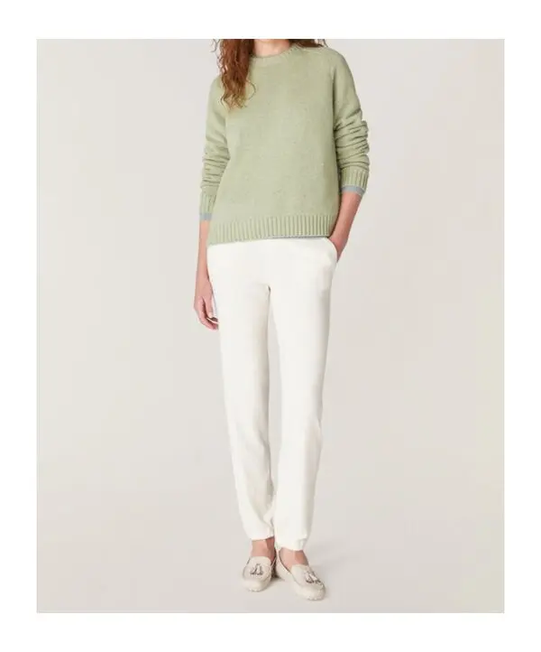 Loro Piana Straight-leg Knitted Trousers With Drawstring