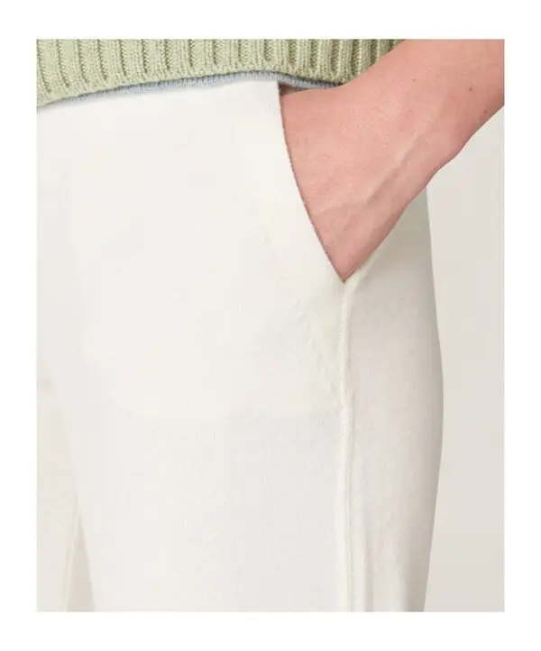 Loro Piana Straight-leg Knitted Trousers With Drawstring