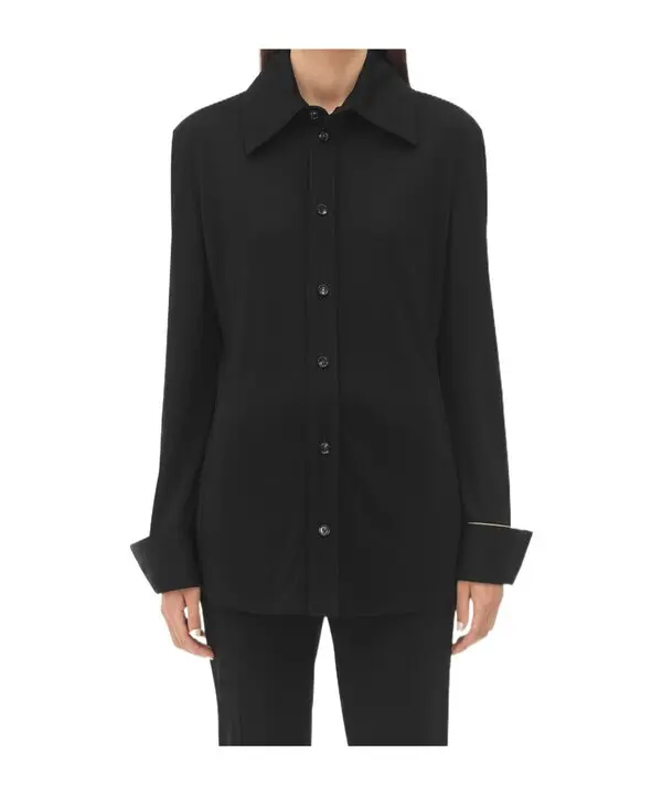 Bottega Veneta Long Sleeve Shirt With Lapels