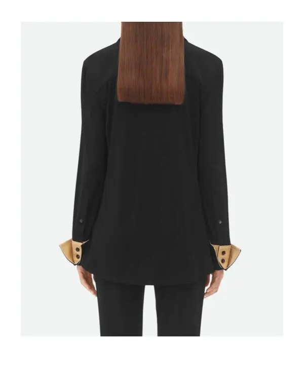 Bottega Veneta Long Sleeve Shirt With Lapels