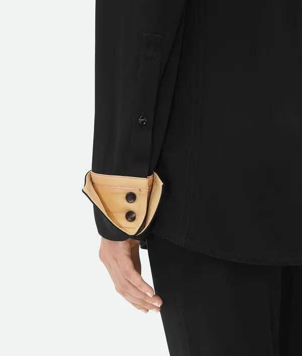 Bottega Veneta Long Sleeve Shirt With Lapels
