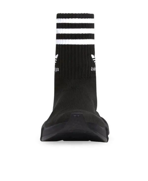 Balenciaga X Adidas Speed Sock Sneakers - Black