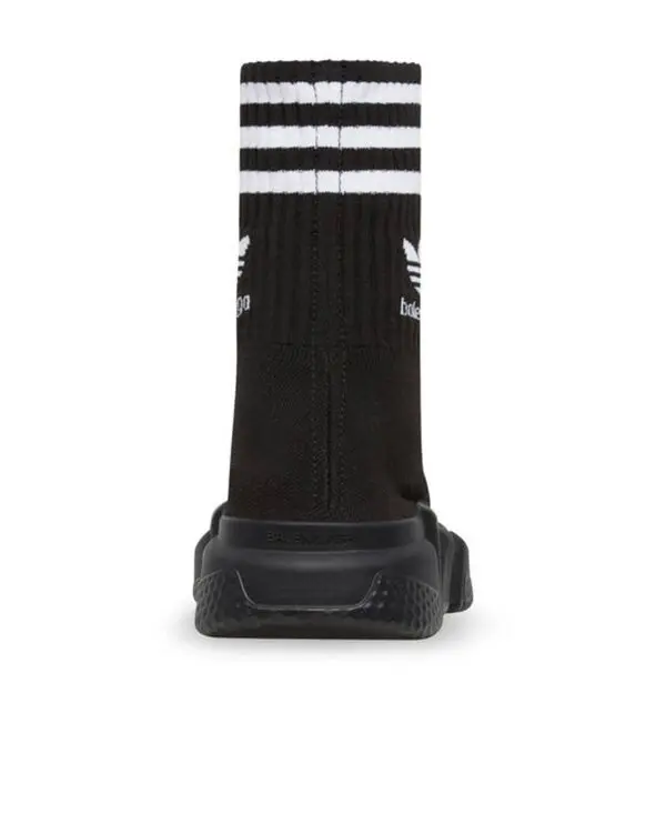 Balenciaga X Adidas Speed Sock Sneakers - Black