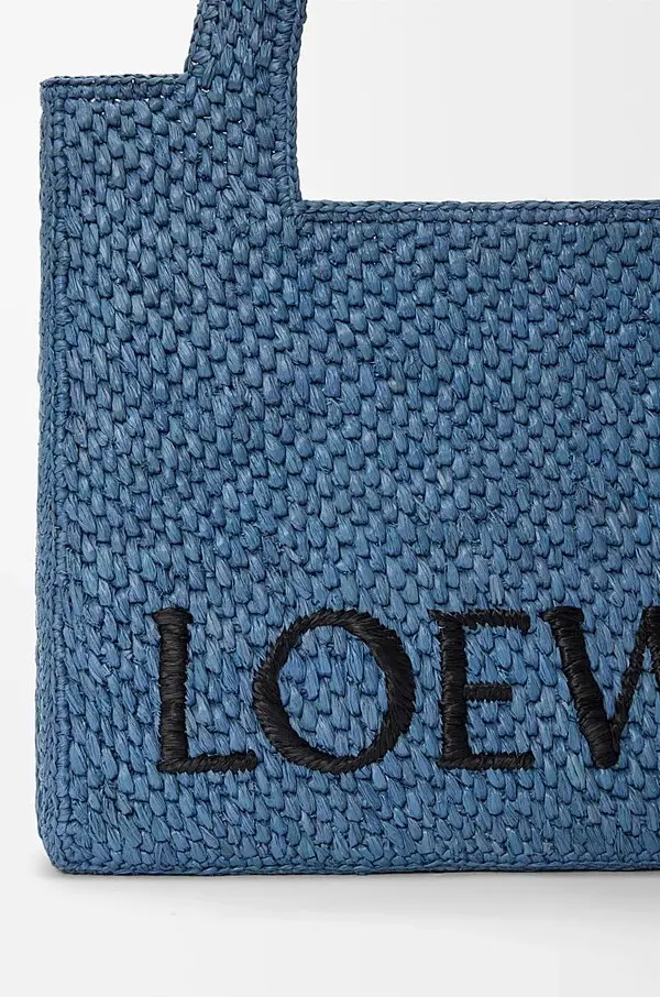 Loewe Woven Tote Bag With Removable Shoulder Strap