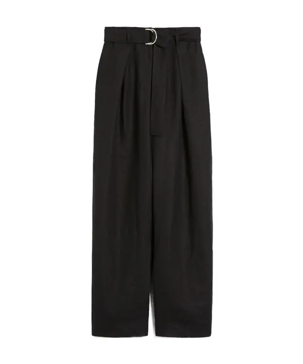 Max Mara S Jane Belted Wide Leg Pants