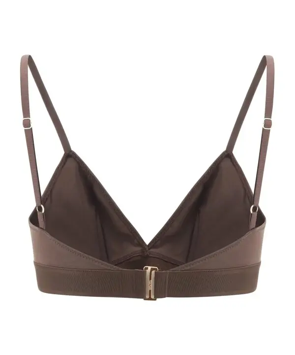 TOM FORD Triangle-shape Bra - Brown