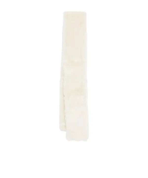 TOTEME Shearling Scarf - Off White