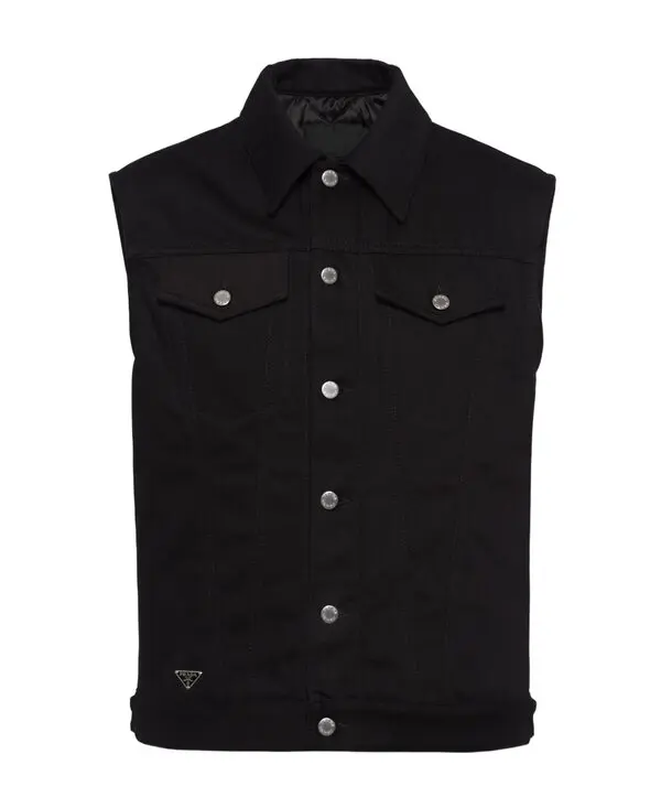 Prada Triangle Logo Gilet
