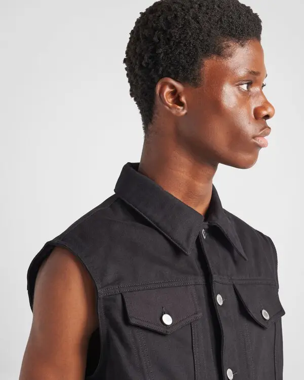 Prada Triangle Logo Gilet