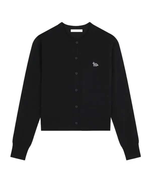 Maison Kitsuné Baby Fox Patch Knit Cardigan