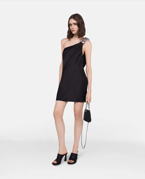 Stella McCartney Embellished One-shoulder Dress
