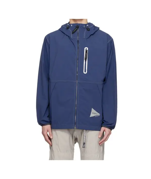 AND WANDER X Gramicci Brushed Nylon Zip-up Jacket