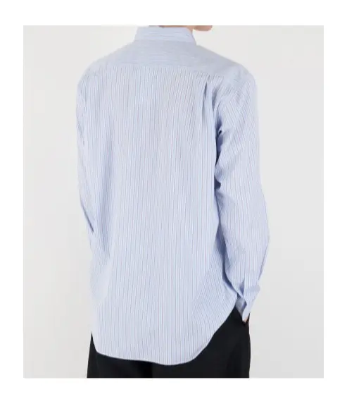 Comme Des Garçons Striped Shirt - Blue