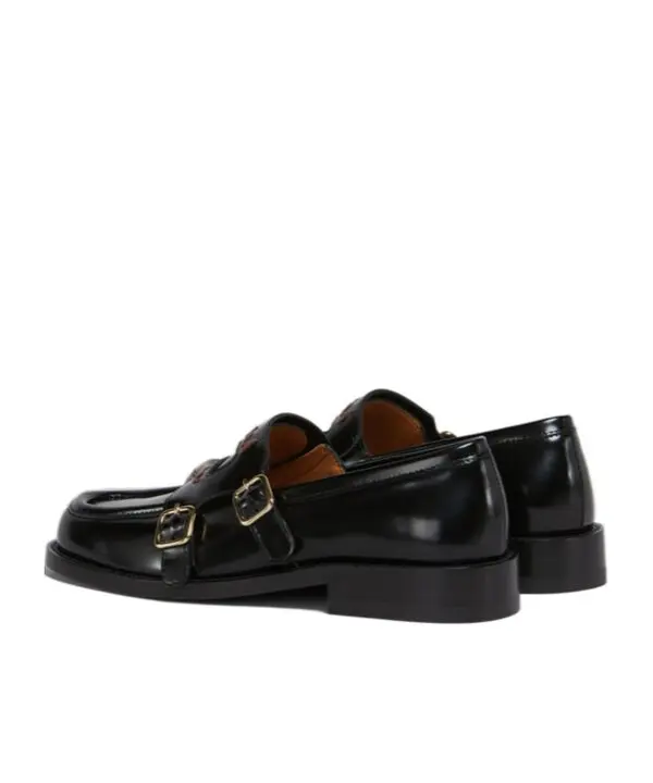 Marni Buckled Loafers - Black