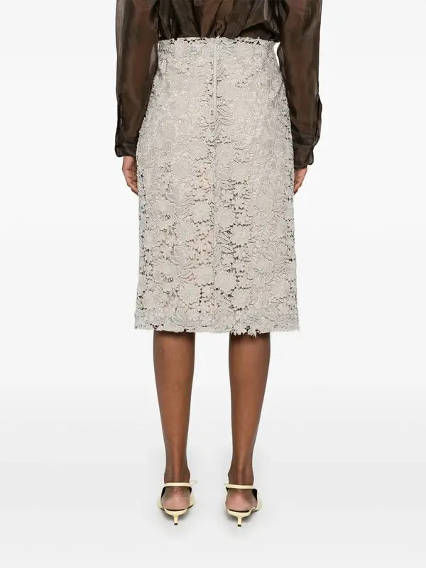 P.a.r.o.s.h Guipure Lace Skirt