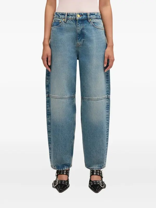 GANNI Tint Rigid Stary Jeans - Blue