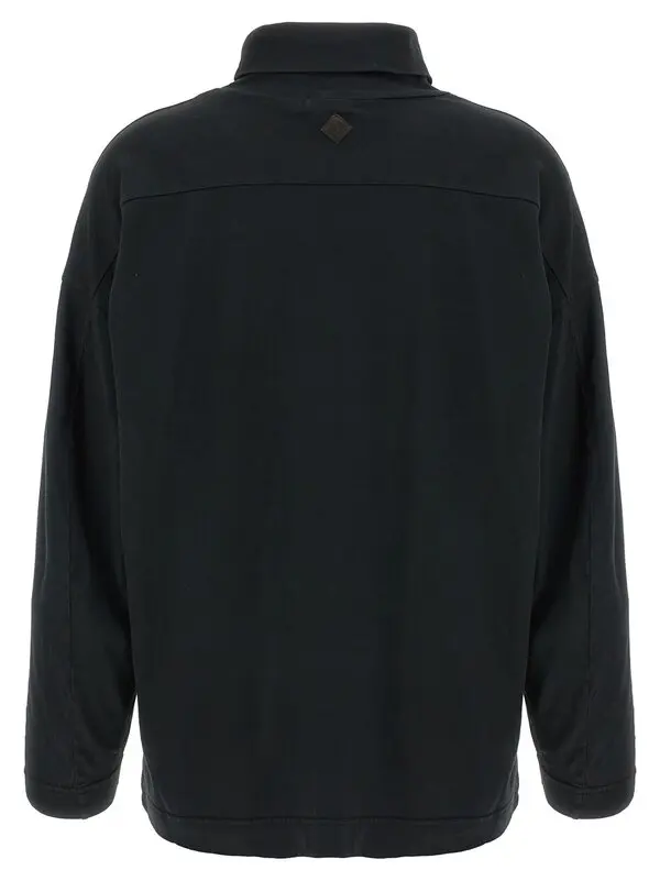 HAIKURE Long-sleeved High Collar T-shirt