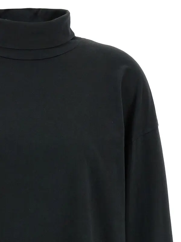 HAIKURE Long-sleeved High Collar T-shirt
