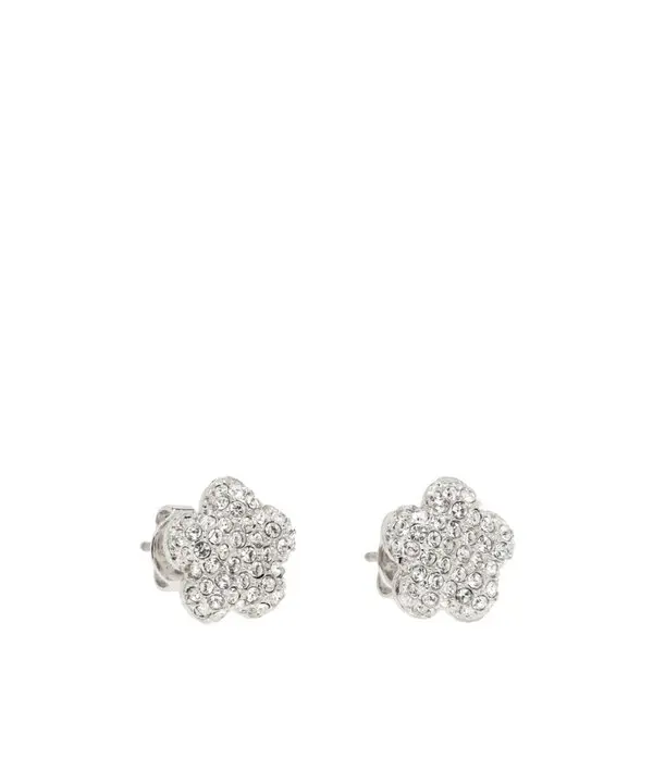 Marc Jacobs Logo Stud Earrings - White