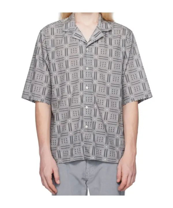 Officine Générale Patterned Shirt