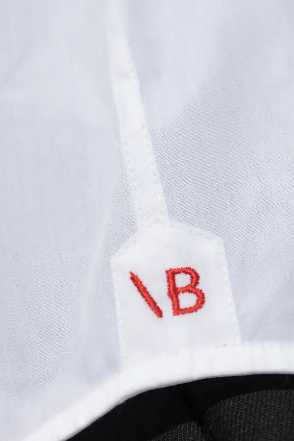 Victoria Beckham Long Sleeve Button-up Shirt With Pocket