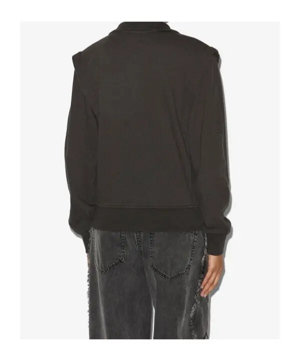 Isabel Marant Étoile Zip-up Sweatshirt - Black