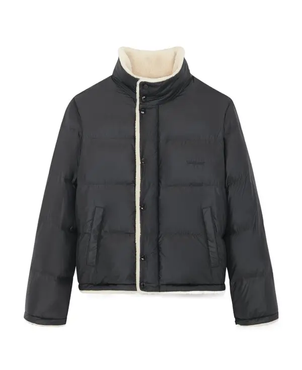 Saint Laurent Embroidered Puffer Jacket