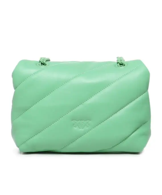 Pinko Love Bird Quilted Crossbody Bag