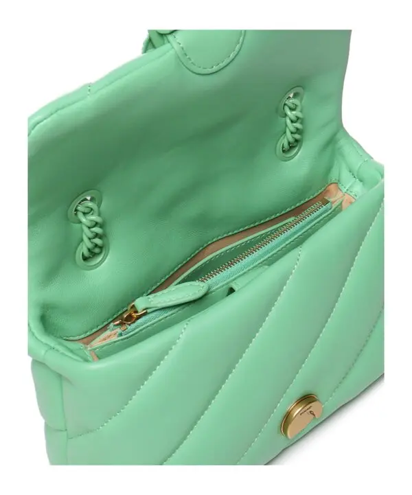 Pinko Love Bird Quilted Crossbody Bag