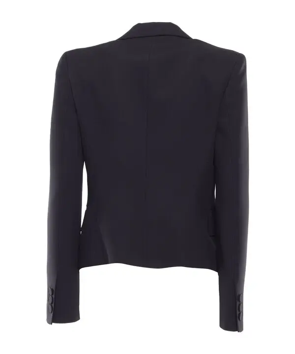 Alberta Ferretti Long-sleeved Suit Coat With Notched Lapel