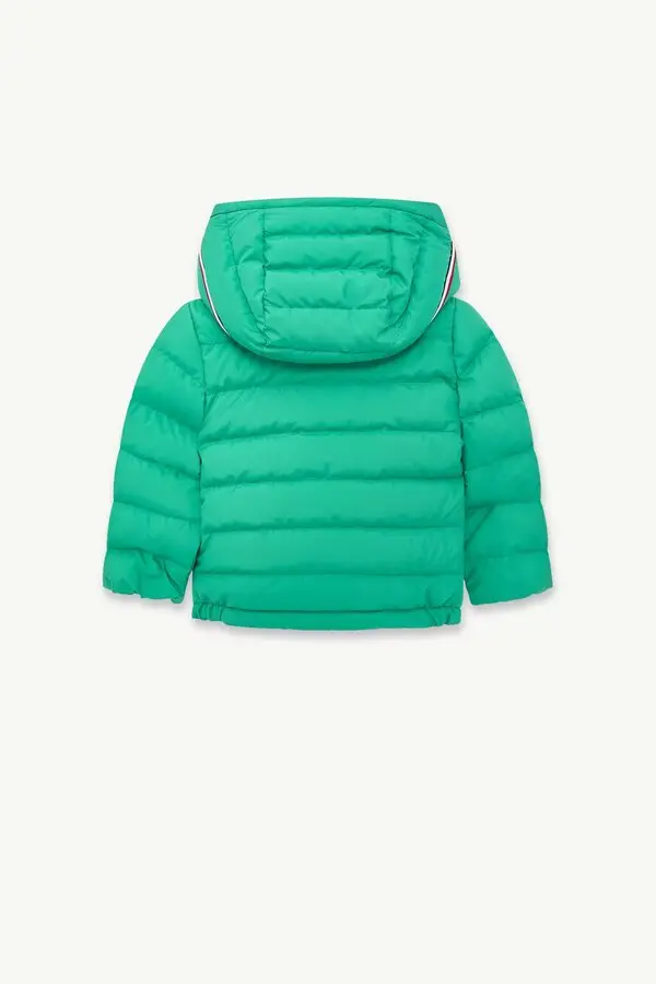 Moncler Zip-up Hooded Puffer Jacket - Bright Green