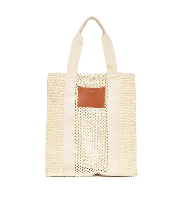 Isabel Marant Étoile Woven Top Handle Bag