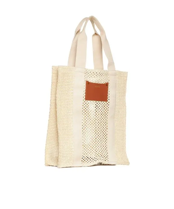Isabel Marant Étoile Woven Top Handle Bag