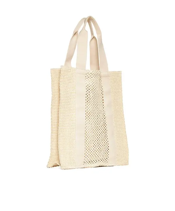 Isabel Marant Étoile Woven Top Handle Bag