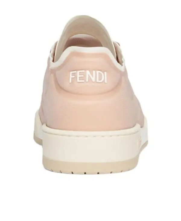 Fendi Match Low-top Sneakers - Nude