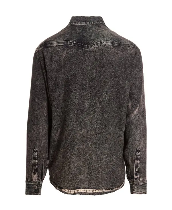 DIESEL® Buttoned Long-sleeved Shirt