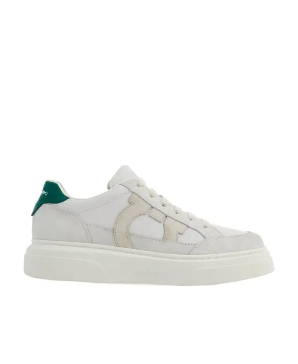 FERRAGAMO Gancini Lace-up Sneakers