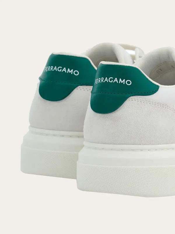FERRAGAMO Gancini Lace-up Sneakers