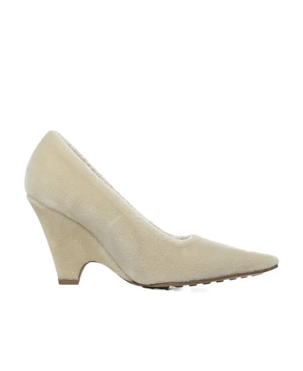 Bottega Veneta Logo High Heel Slip-on Pumps