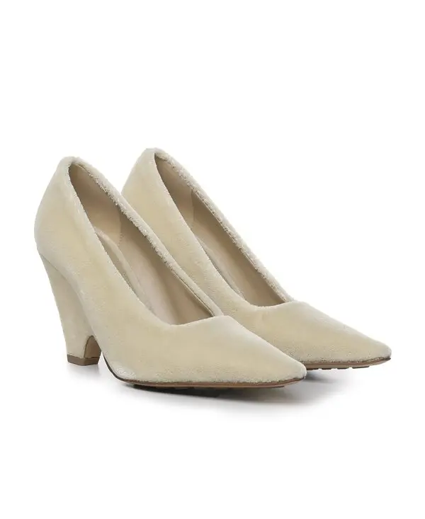 Bottega Veneta Logo High Heel Slip-on Pumps
