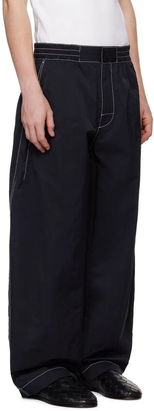 Bottega Veneta Straight-leg Jeans With Contrast Stitching