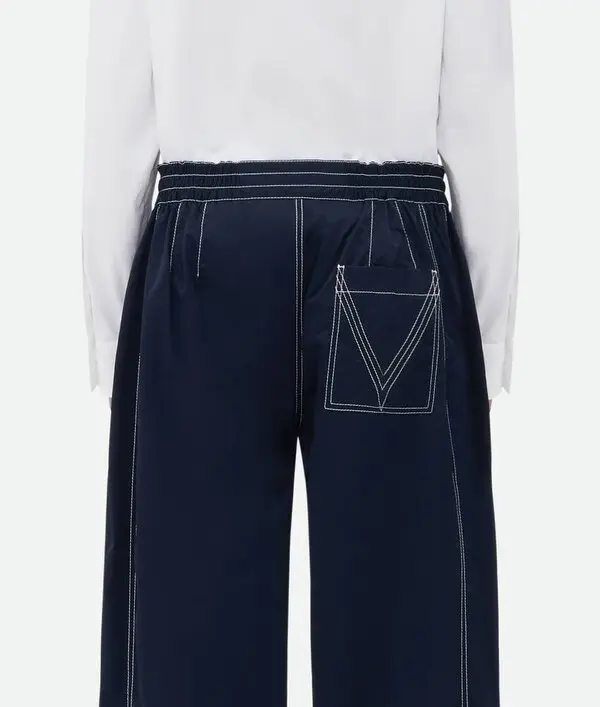 Bottega Veneta Straight-leg Jeans With Contrast Stitching