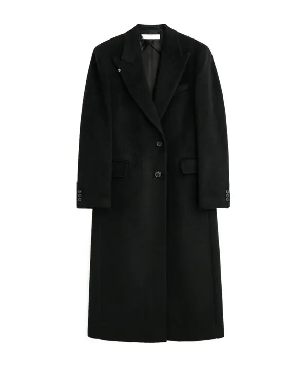 Our Legacy Long-sleeved Wool Blend Coat