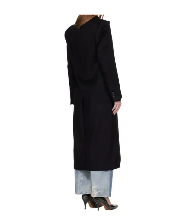 Our Legacy Long-sleeved Wool Blend Coat